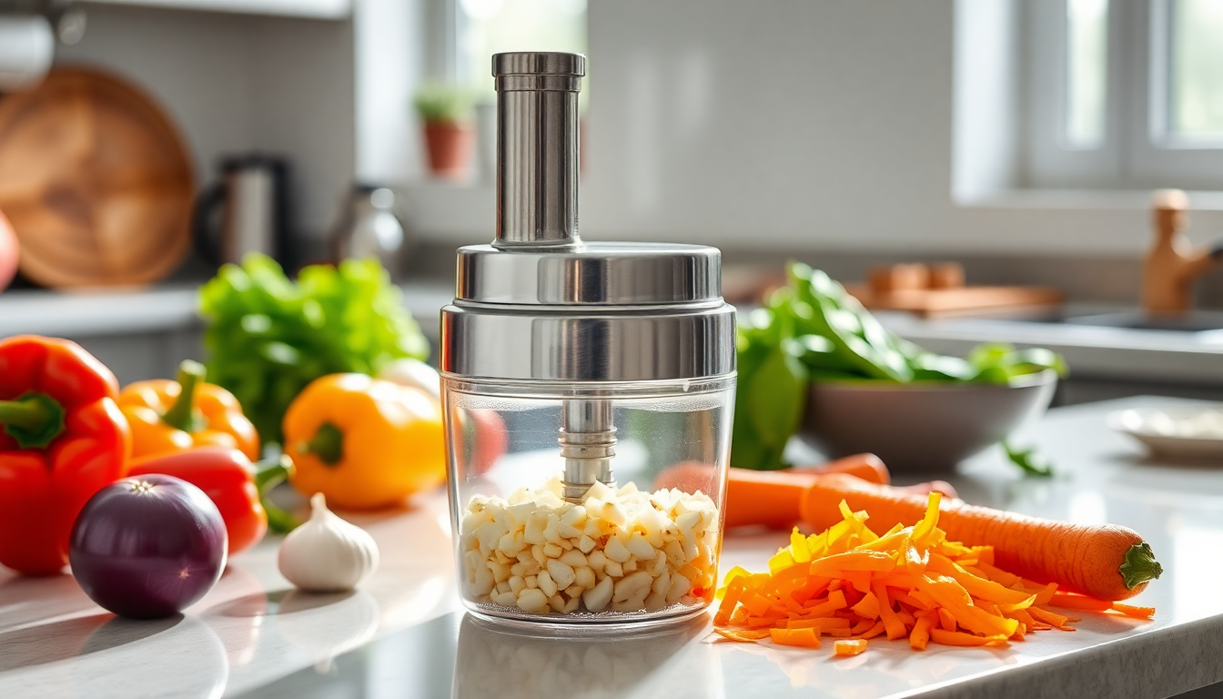 Discover the Versatility of the 900ML Garlic Chopper: Your Kitchen's N ...